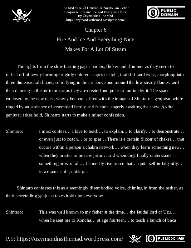 Shared post - The Mad Sage Of Uzushio, a Naruto fan fiction By ...