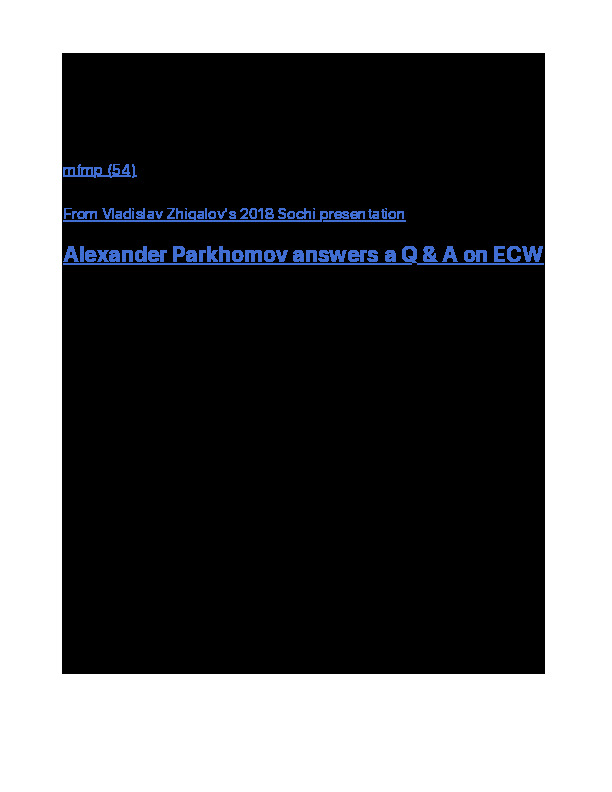 Shared post - Physics: Bob Greenyer: “Notes on Alexander Parkhomovs ...