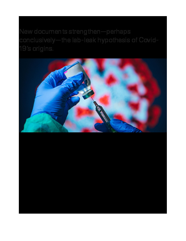 Shared post - City Journal: “The Story of the Decade” [more details ...