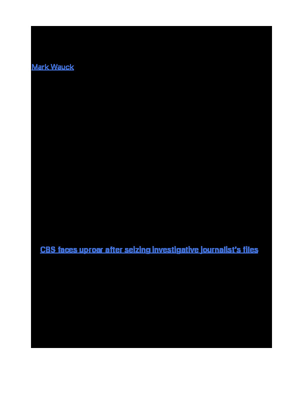 Shared post - Catherine Herridge has been let go from CBS, apparently ...