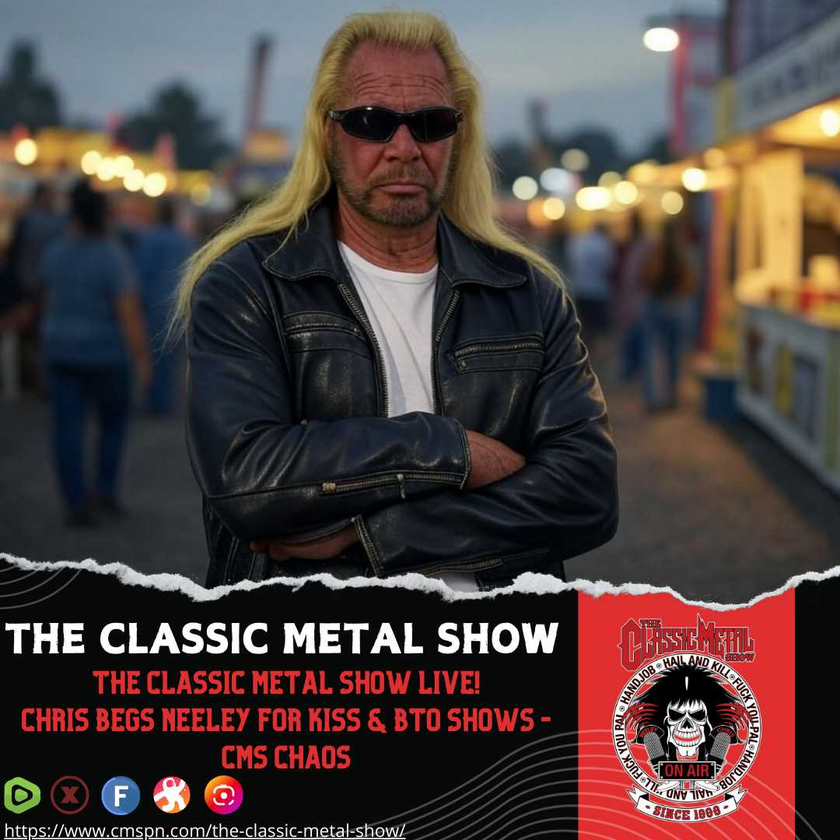 Shared post - Chris Begs Neeley for KISS & BTO Shows - CMS Chaos