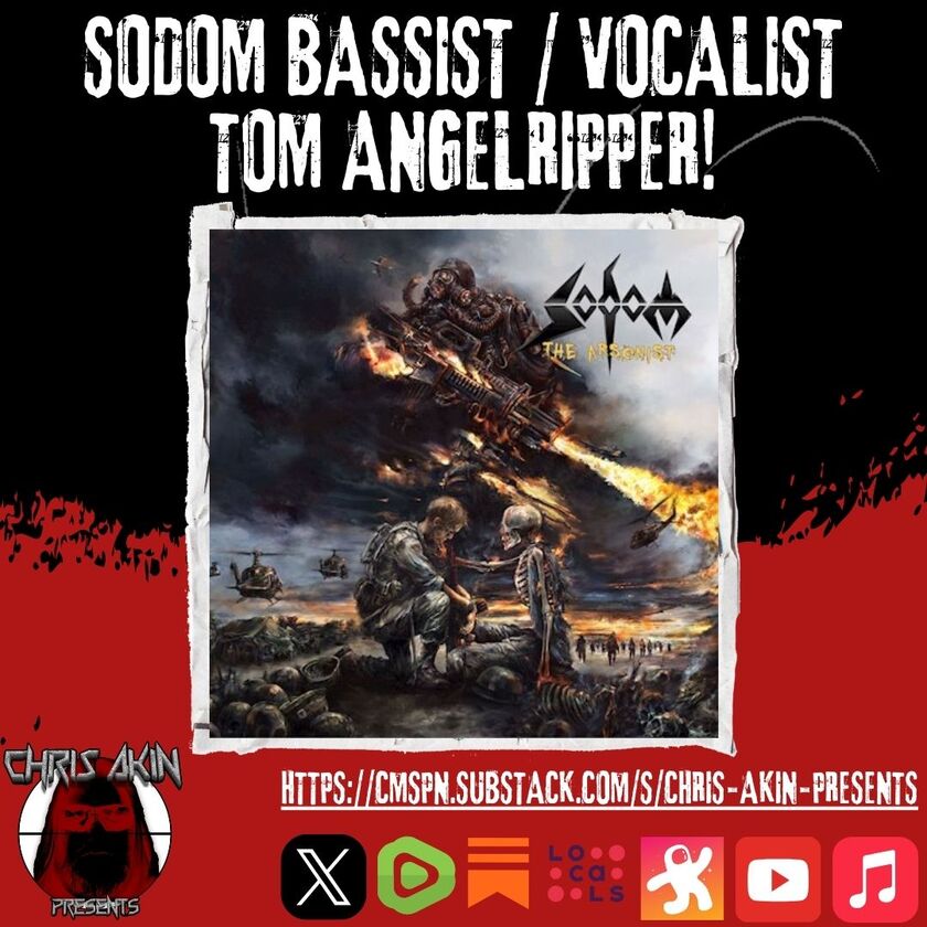 Shared post - Tom Angelripper of Sodom on 'The Arsonist' & Touring ...