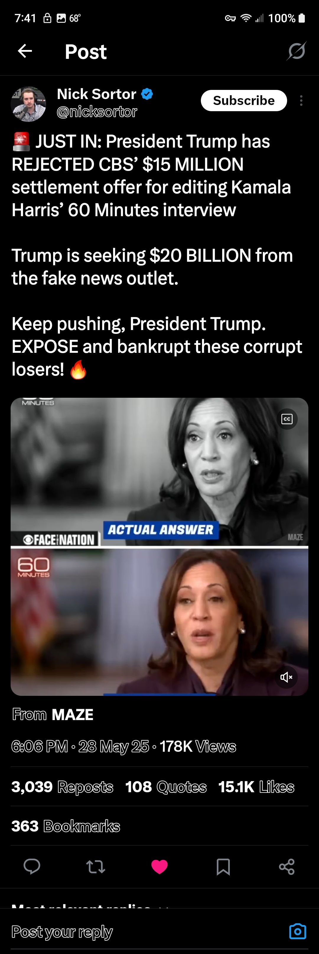 Shared post - Preshow Sunday