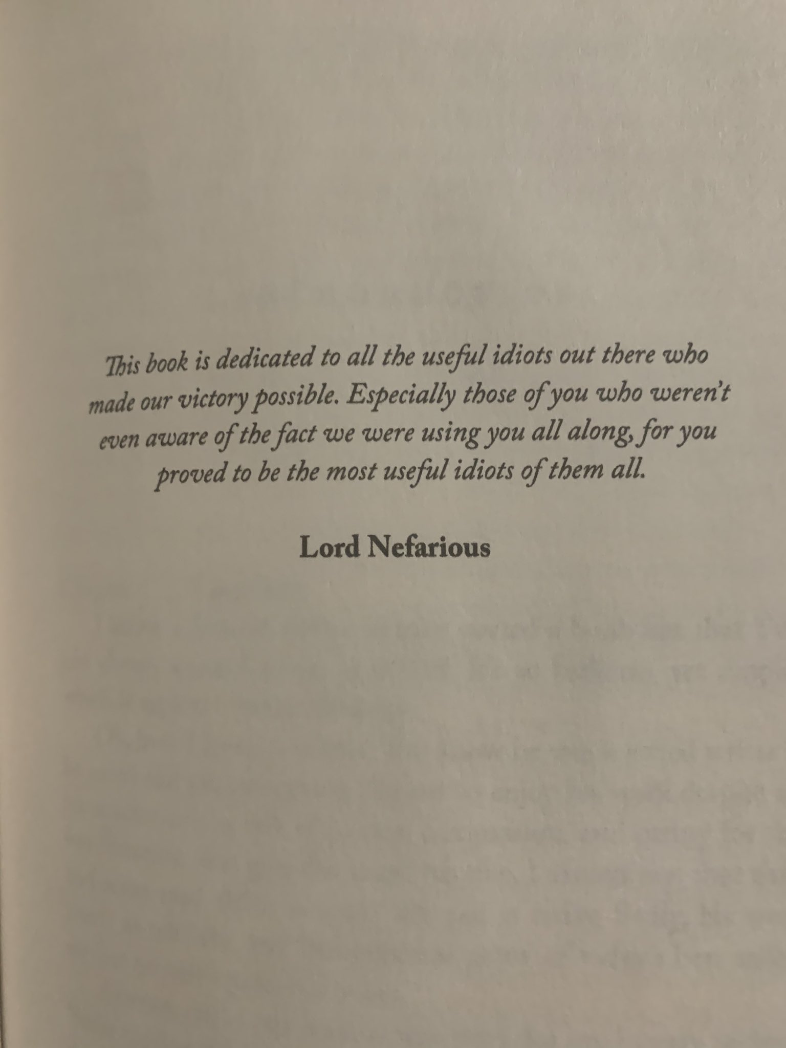 Shared post - FANTASTIC book: A Nefarious Plot by Steve Deace
