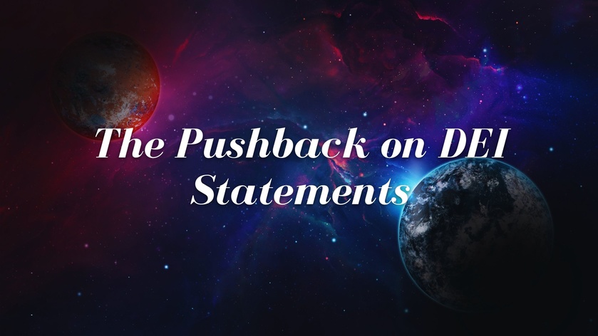 Shared post - The Pushback Against DEI Statements