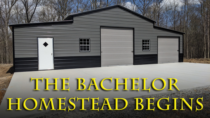 Shared post - The Bachelor Homestead Update (My garage and land)
