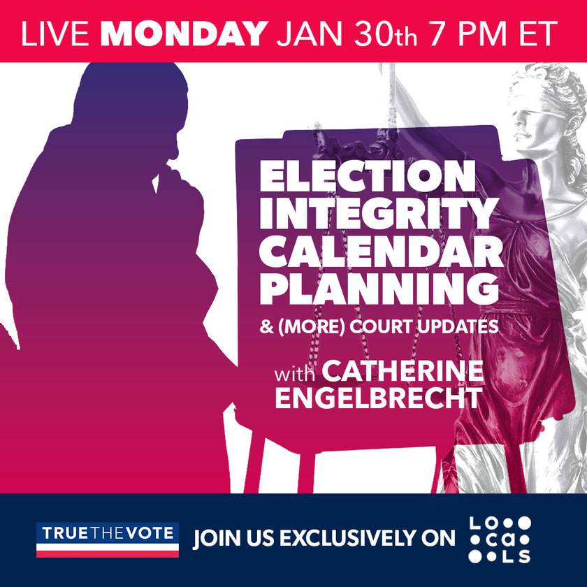 Shared post - [LIVESTREAM] ELECTION INTEGRITY CALENDAR PLANNING