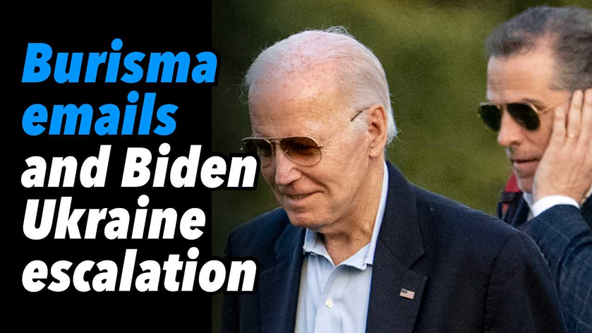 Shared post - Burisma emails and Biden Ukraine escalation