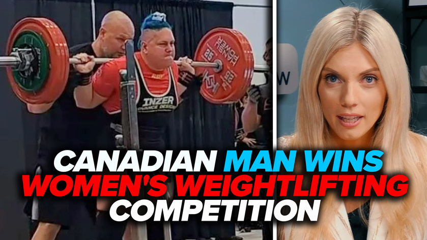 Shared post - Canadian Man WINS Women's Weightlifting Competition
