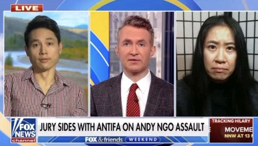 Shared post - Douglas Murray interviews Andy Ngo about Antifa trial in ...