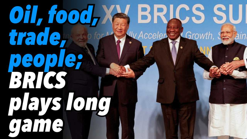 Shared post - Oil, food, trade and people; BRICS play long game