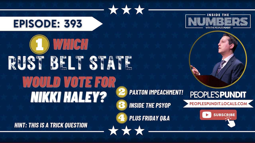 Shared post - Episode 393: Inside The Numbers With The People's Pundit