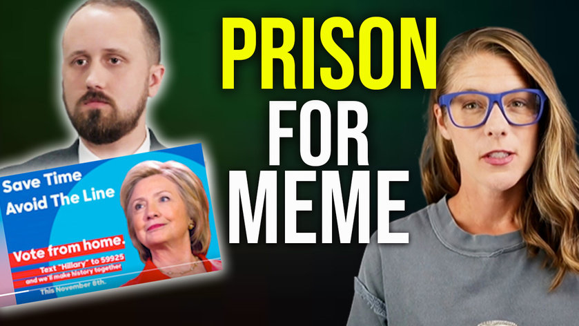 Shared post - Sentenced to prison over a meme || Larry Sharpe
