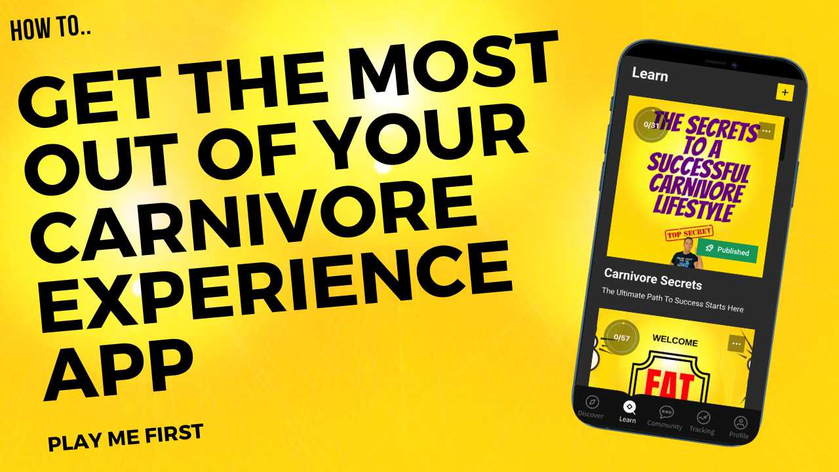 Shared post - Exploring the Carnivore Experience App: Unlocking Content ...