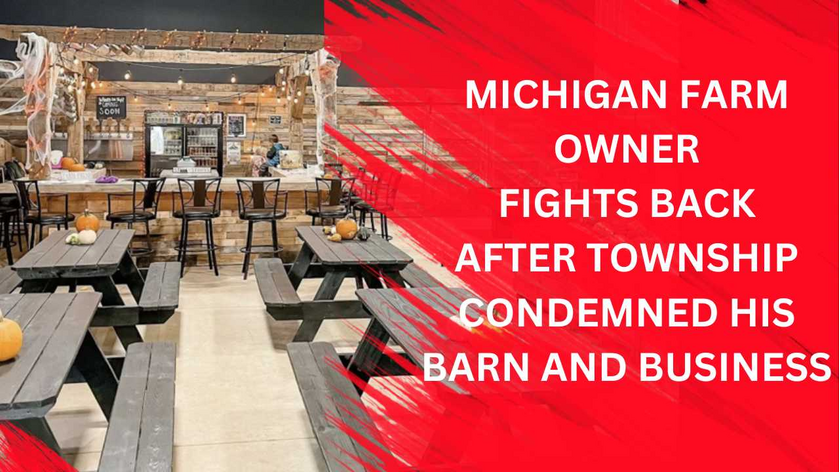 Shared post - Michigan farm owner fights back after local township ...
