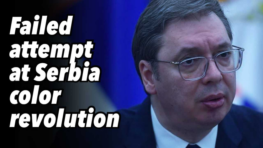 Shared post - Failed attempt at Serbia color revolution
