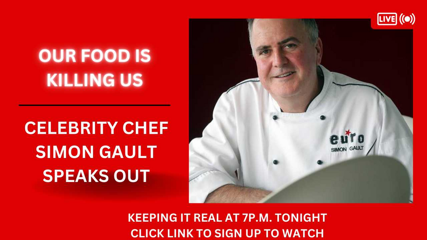 Shared post - Our food is killing us. No joke. Celebrity Chef Simon ...