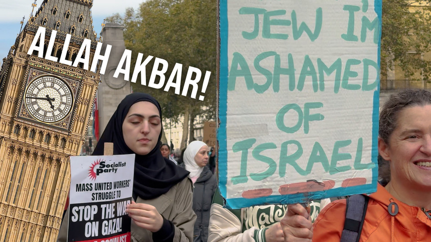 Shared post - Radical Islamic protest held in front of iconic British ...