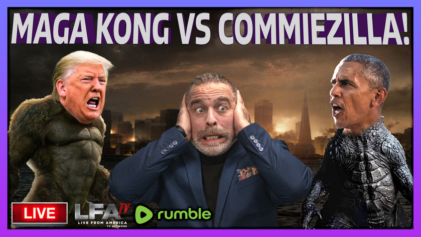 Shared post - MAGA King Kong Vs Commie Godzilla