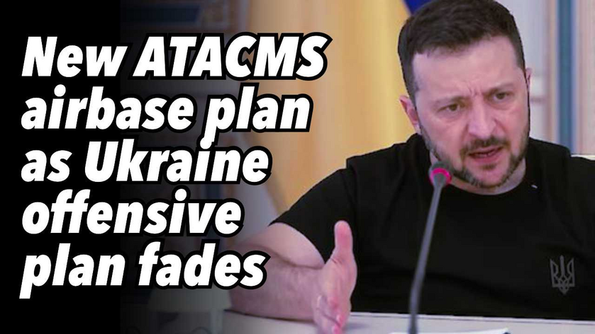 Shared post - New ATACMS airbase plan as Ukraine offensive plan fades