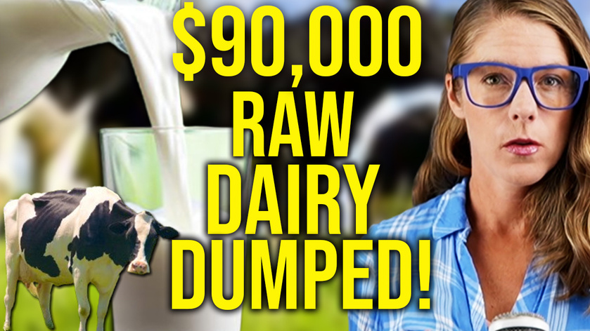 Shared post - $90,000 of raw dairy dumped || Ashley Armstrong