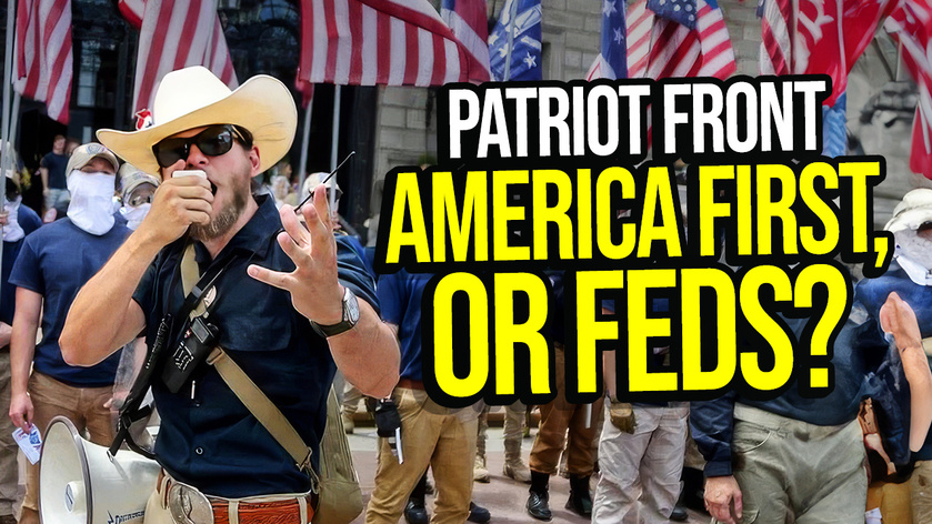 Shared post - Patriot Front: America First or Feds?