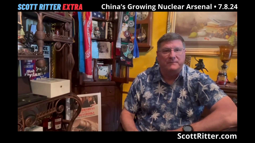 Shared post - Scott Ritter Extra: China's Growing Nuclear Arsenal
