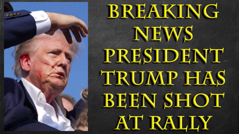 Shared post - President Trump shot at rally