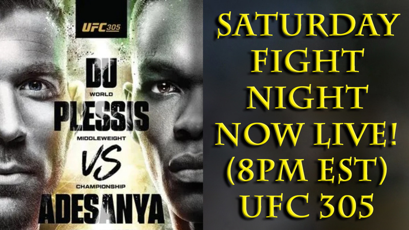Shared post - UFC 305 Fight Night Now Live! (8pm EST - Supporter Only ...