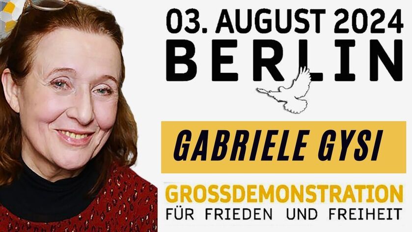 Shared post - "Die Waffen nieder!“: Gabriele Gysi fordert Frieden und ...