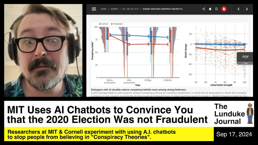Shared post - MIT Uses AI Chatbots to Brainwash You