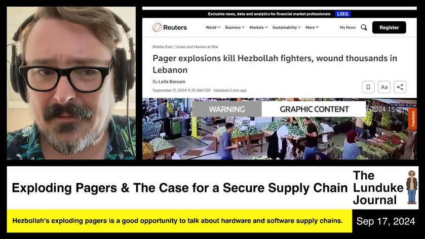 Shared post - Exploding Pagers & The Case for a Secure Supply Chain