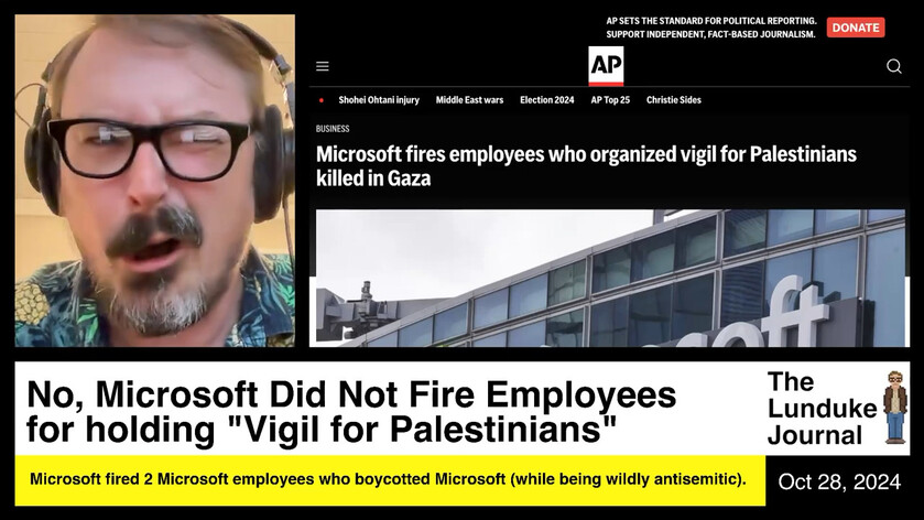 Shared post - No, Microsoft Did Not Fire Employees for Holding "Vigil ...