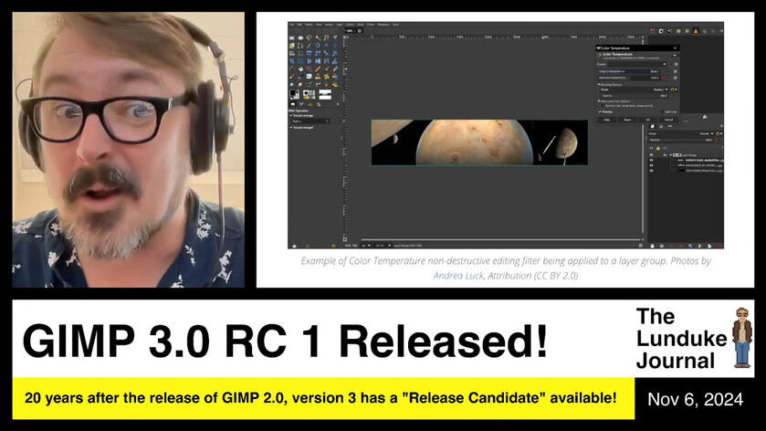 Shared post - GIMP 3.0 RC Released!