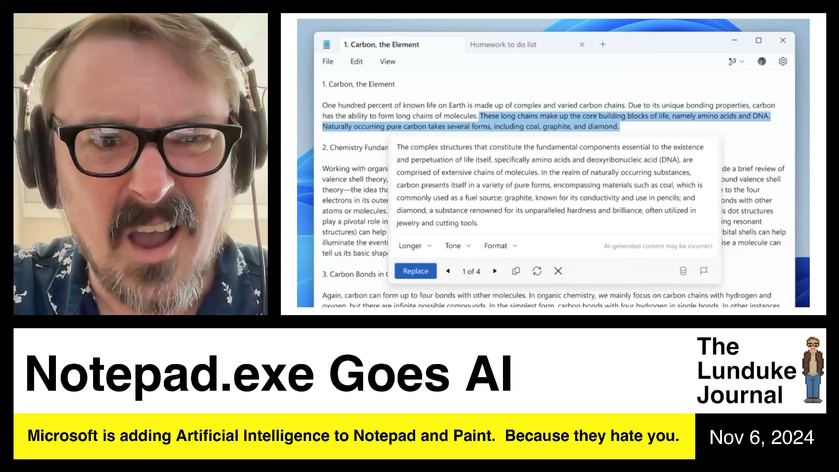 Shared post - Notepad.exe Goes AI