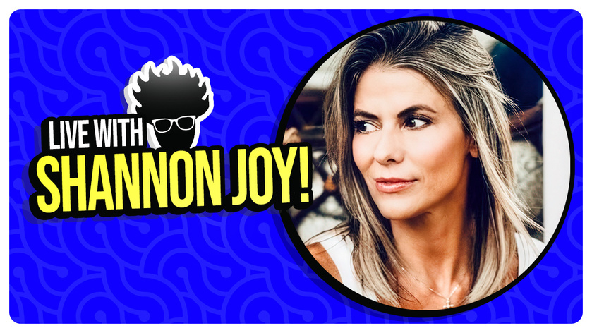 Shared post - Live with Shannon Joy - should be fun.