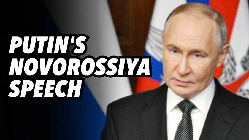 Shared post - Putin's Novorossiya speech. Trump, Ukraine drawdown process