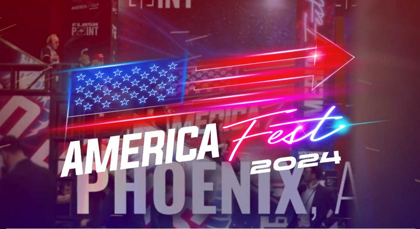 Shared post - Live from AmFest Setting Up