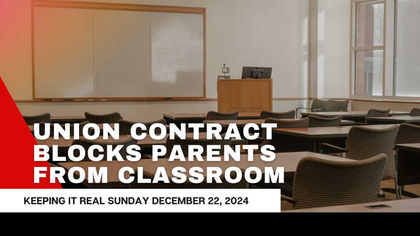Shared post - Teachers union contract blocks parents from school classrooms