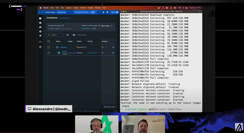 Shared post - Algorand: Proof of State | AlgoRun provides 1-click node running