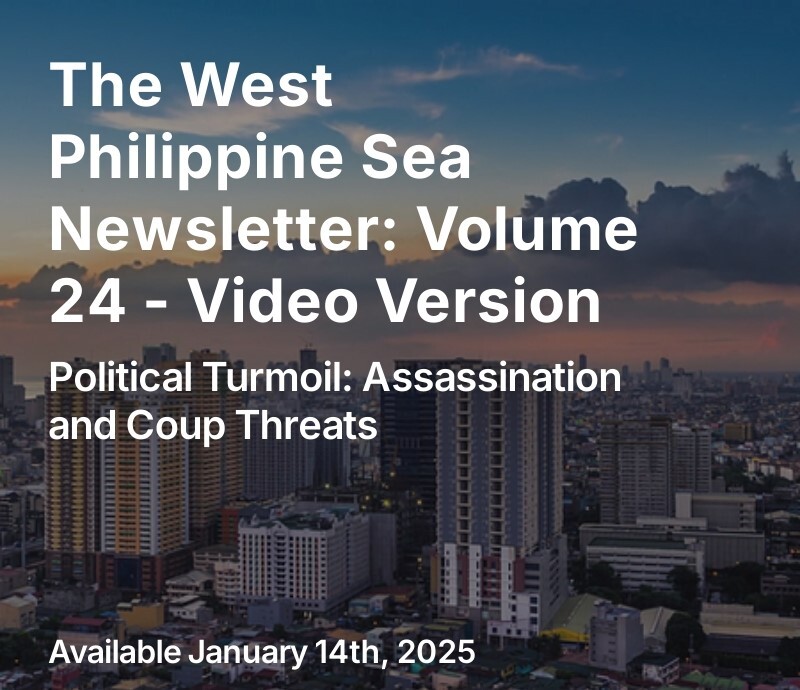 Shared post - The West Philippine Sea Newsletter: Volume 24