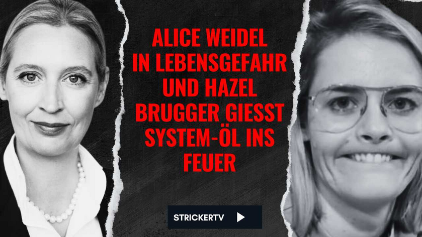 Shared post - [STRICKERTV LIVE] Alice Weidel in Lebensgefahr und Hazel ...