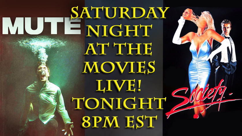 Shared post - Saturday Night at the Movies - LIVE! 8pm EST (supporter ...