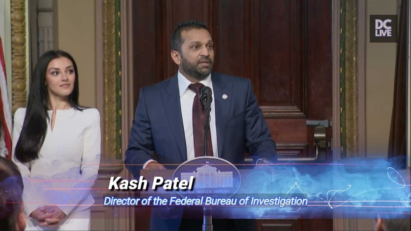 Shared post - Kash Patel - Oath of Office Ceremony as FBI director