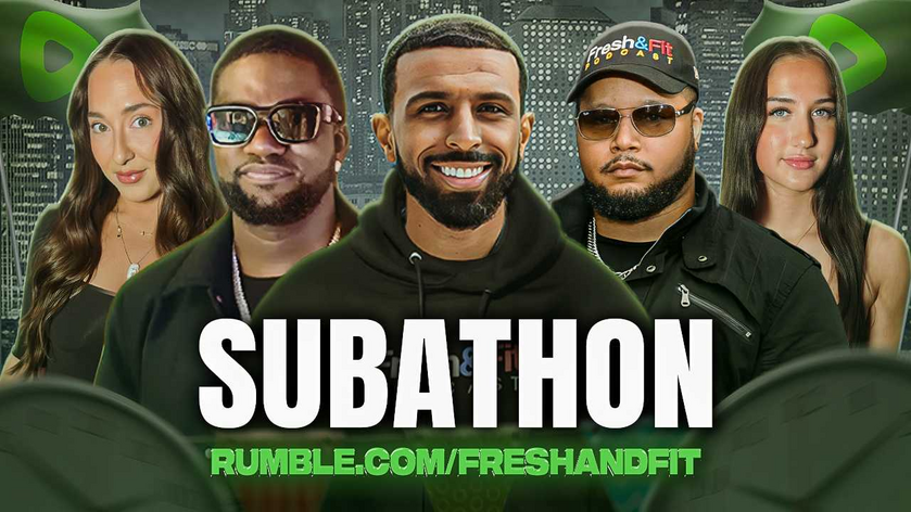 Shared post - Fresh&Fit Rumble Subathon
