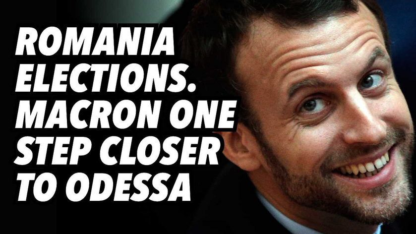Shared post - Romania elections. Macron one step closer to Odessa