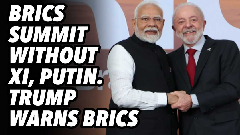 Shared post - BRICS Summit without Xi, Putin. Trump warns BRICS