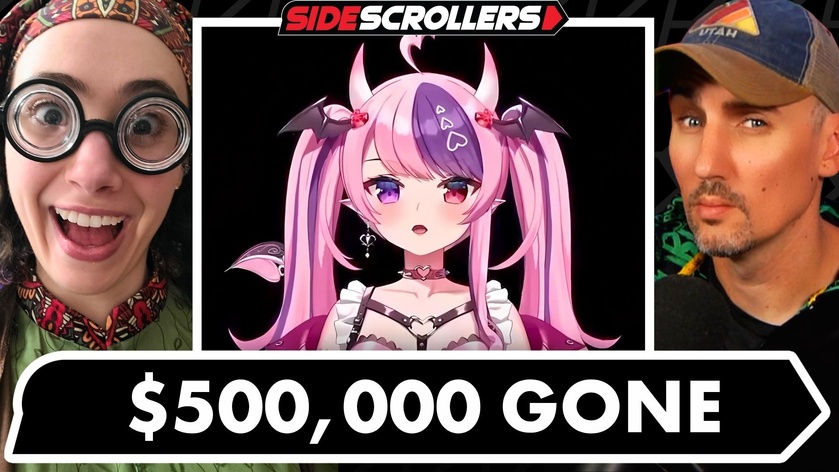 Shared post - Ironmouse/Vshojo SCANDAL, Stripe DE-BANKING “Wrong Think”, RIP Theo | Side Scrollers