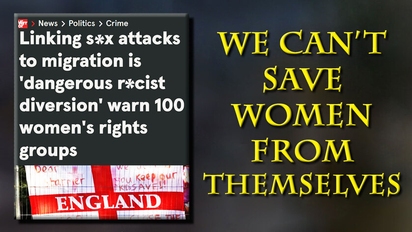 Shared post - Men are trying to save women, and women are fighting ...