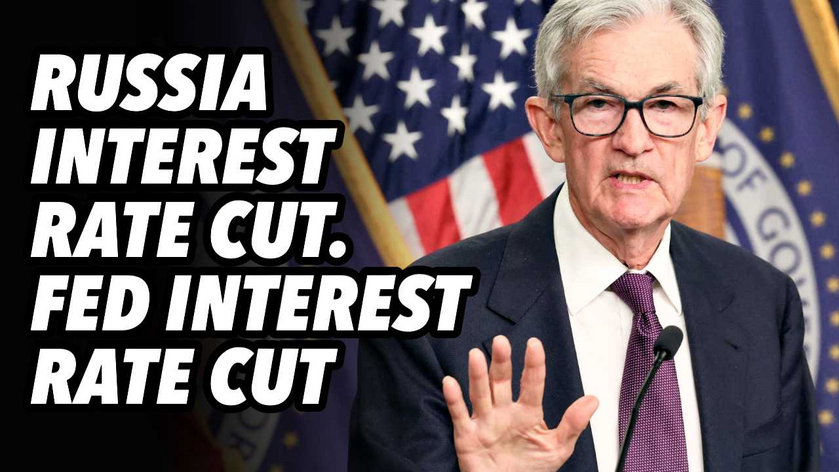 Shared post - Russia interest rate cut. Fed interest rate cut